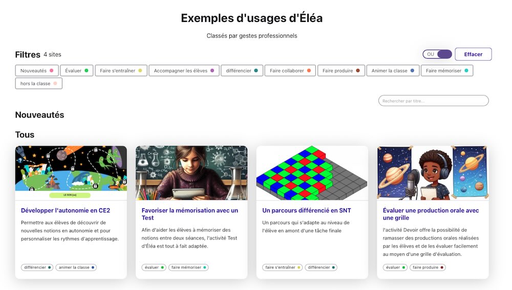 Éléa: The Platform Aiming High for Learning - Ludomag